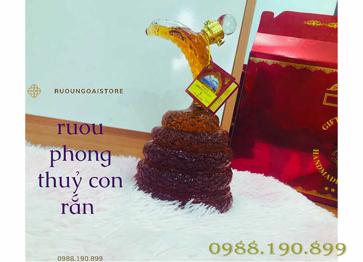 Phân phối Rượu hình con rắn Armenian 2025 - Rượu Phong Thủy